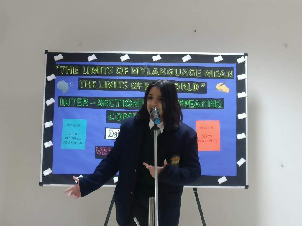 Inter-section English Public Speaking Competition (Final round) – DPS ...