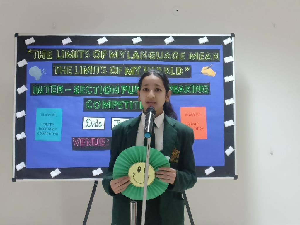 Inter-section English Public Speaking Competition (Final round) – DPS ...