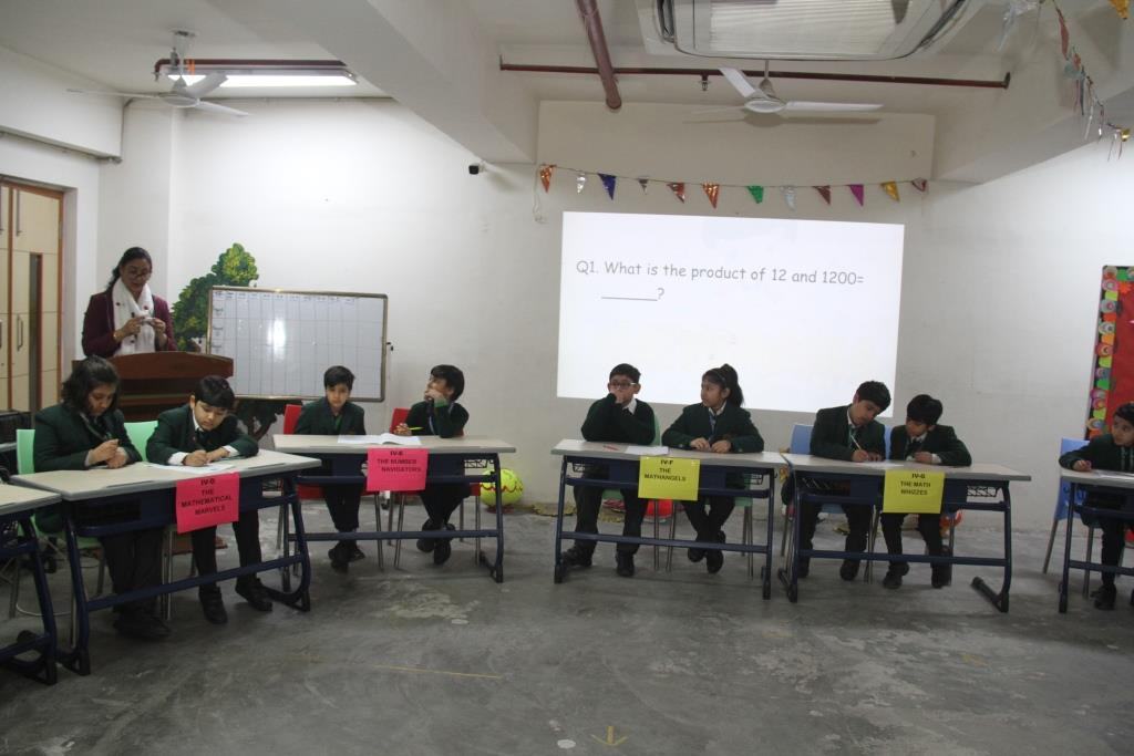 Mathemania (Class IV- Quiz Competition) – DPS Greater Faridabad