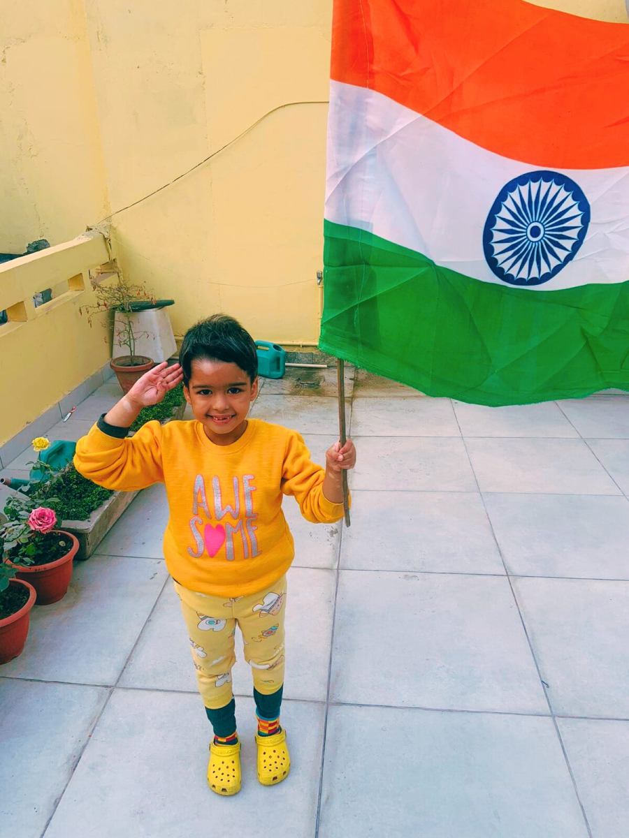 Selfie with Tiranga Activity – DPS Greater Faridabad